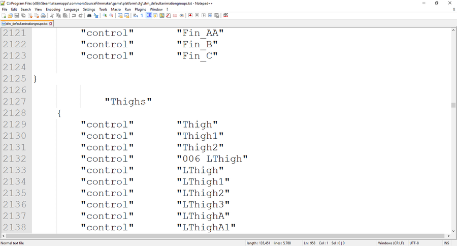 SFMLab • Yunpol and friends default animation groups script