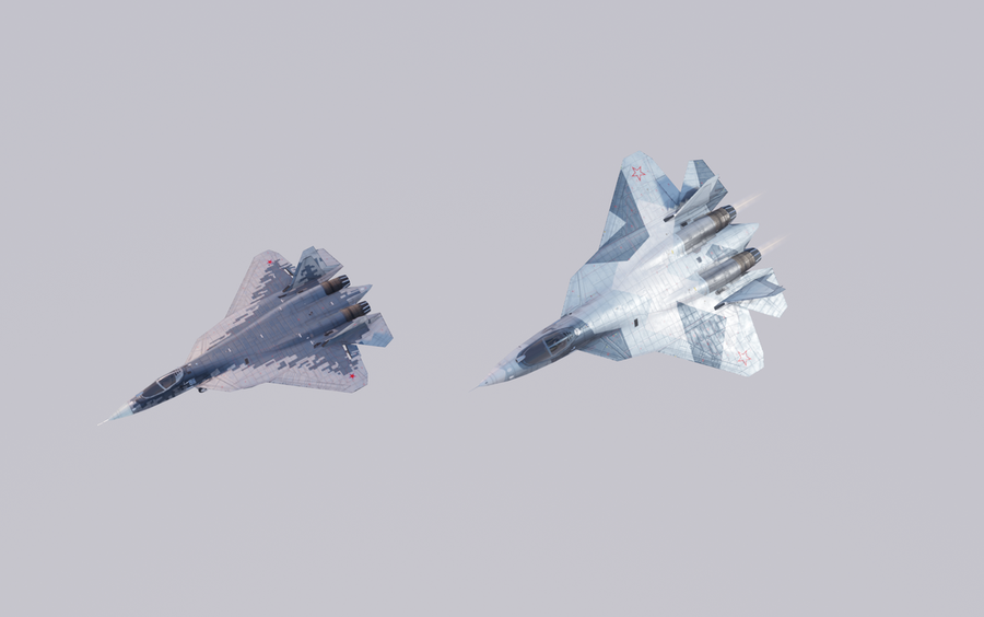 Open3DLab • Sukhoi Su-57 "Felon"