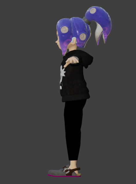 SmutBase • Fuegon the Octoling (Oc)