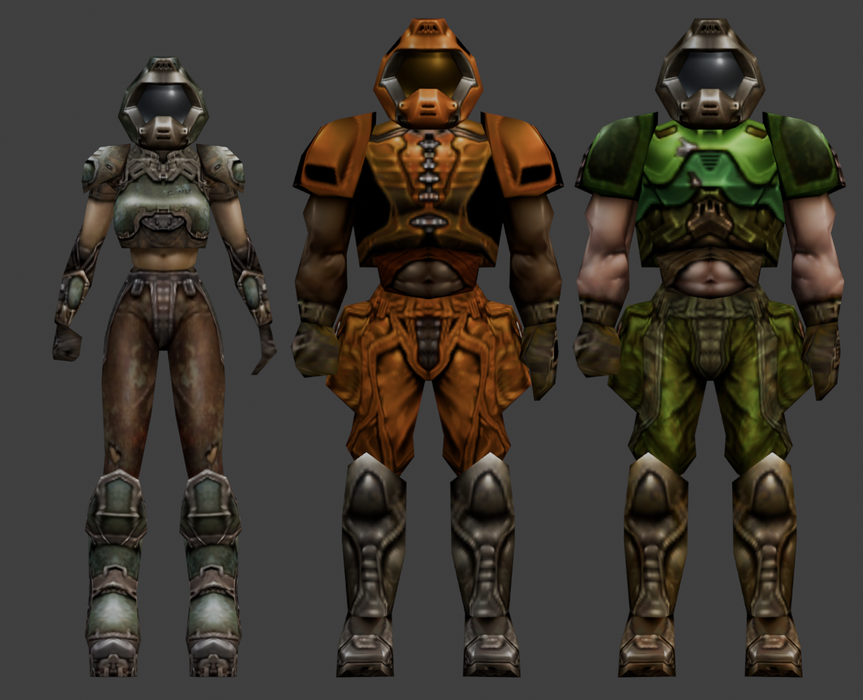 Open3DLab • Doom Crash & Phobos - Quake 3