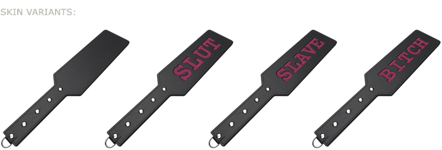 SFMLab • Riding crop whip + Paddle