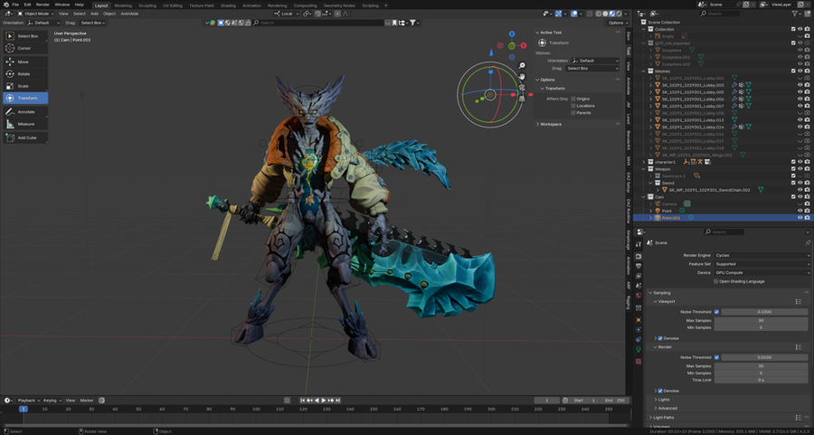 Open3DLab • Magik DarkChylde / Marvel Rivals