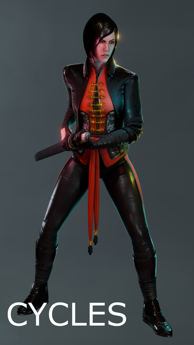 Open3dlab • Lady Shiva Batman Arkham Origins