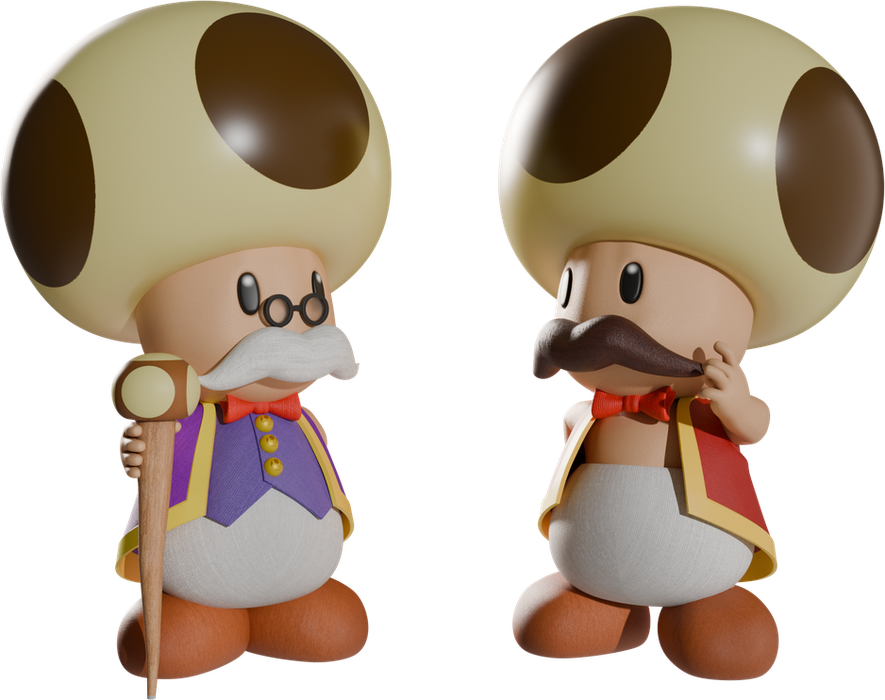 Open3DLab • HP Toad [Blender 4.0] v1.0