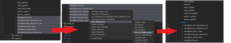 SFMLab • Hide Selected Controls script