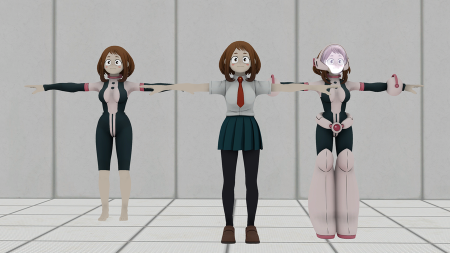 SFMLab • My Hero Academia: Ochaco Uraraka Pack