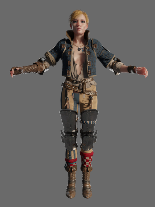 SmutBase • Witcher Girls - Universal Model Vol.1