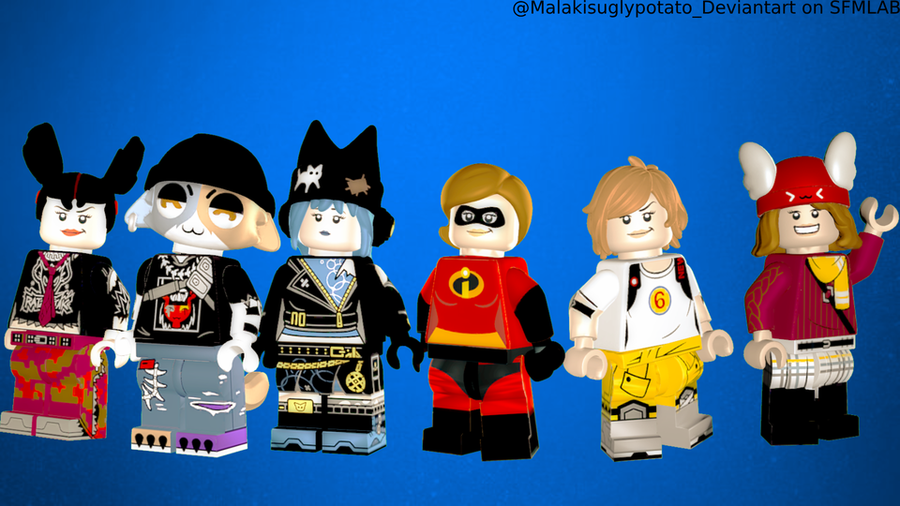 SFMLab • LEGO Fortnite Model Pack 1 I [Plague_cure/Malakisuglypotato ...