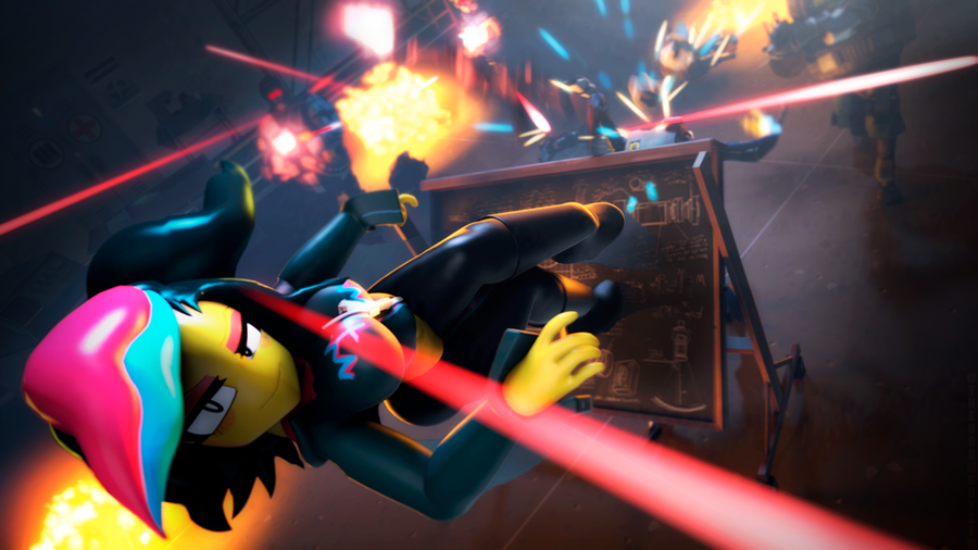 SFMLab • Wyldstyle - [TheLegoMovie/Luiske476]