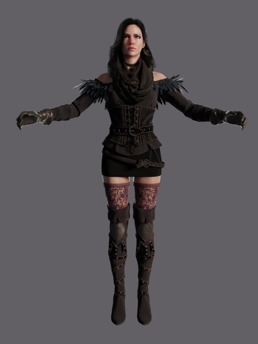 SmutBase • Witcher Girls - Universal Model Vol.1