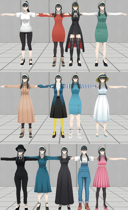 SFMLab • Spy X Family: Yor Forger + Bond