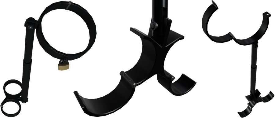 SFMLab • Arm Binder handcuffs to Neck Collar