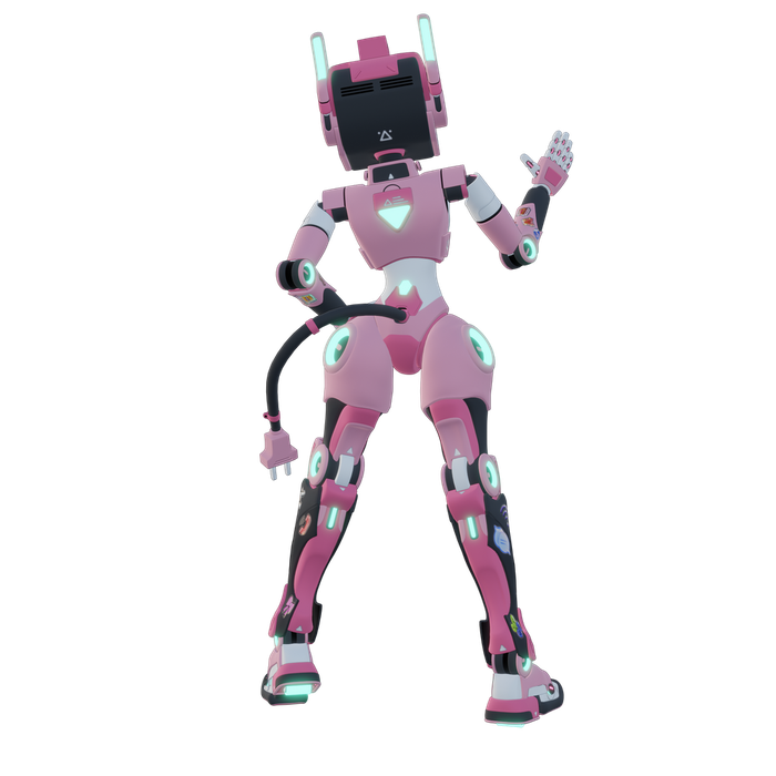 Open3DLab • Aveline Robot [OC from Twitter - Vyse]