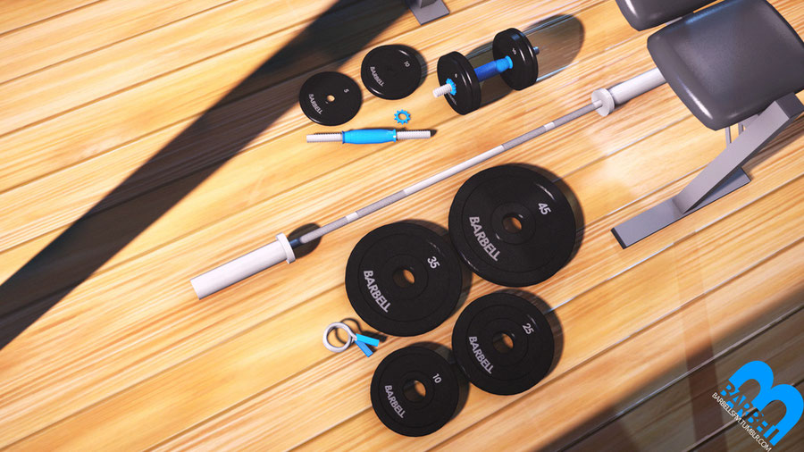 SFMLab • Barbells’ Barbell Prop Pack V1.1