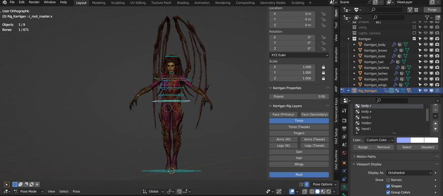 SmutBase • Sarah Kerrigan -Infested- (v1.1)