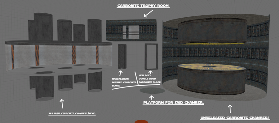 SFMLab • (SFM Star Wars) More Star Wars Carbonite Models