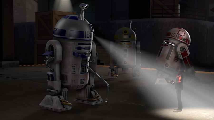 SFMLab • Star Wars Enhanced R2-D2 Astromech Droid