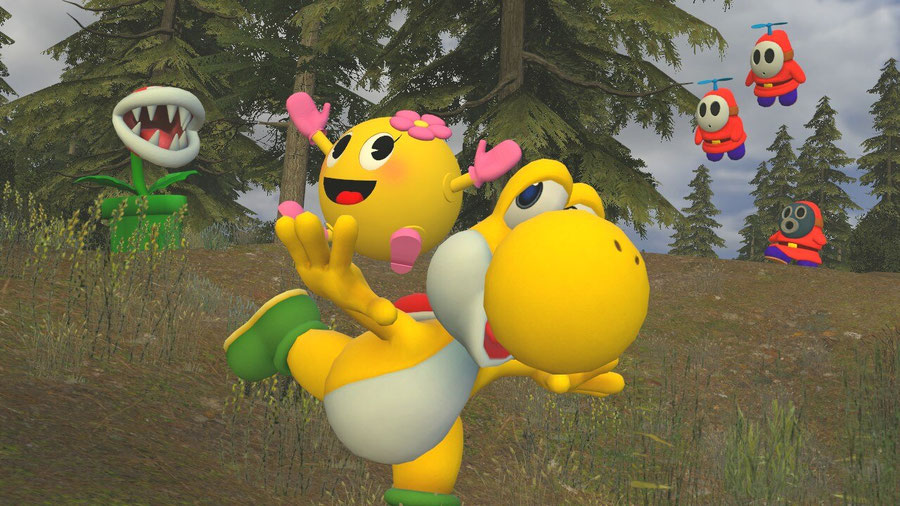 SFMLab • Pac-Man World: Re-Pac Model Pack