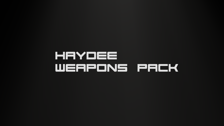 SFMLab • Haydee Weapons Pack