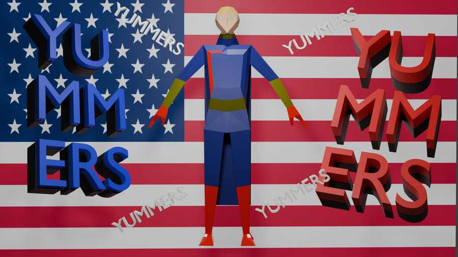 Open3DLab • Cursed low poly Homelander