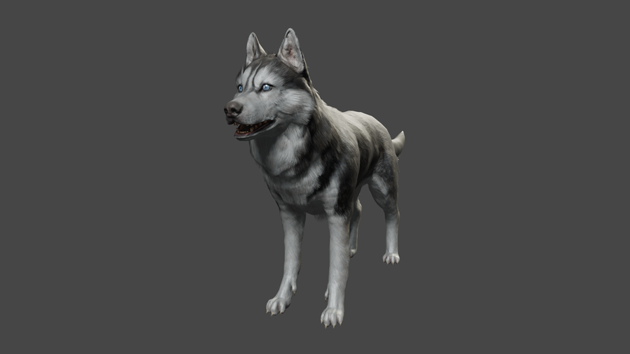 Open3DLab • Fallout 4 - Dog models
