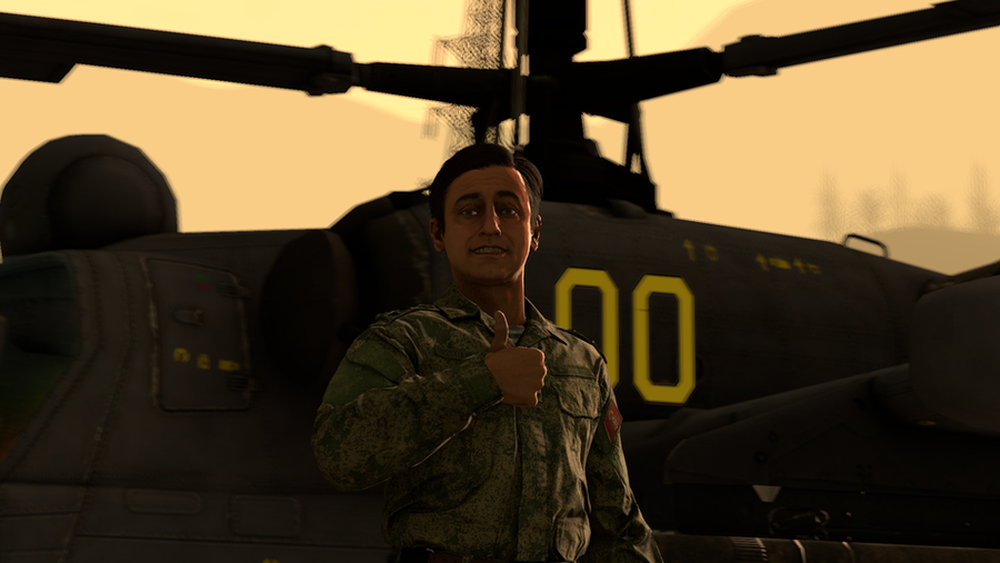 SFMLab • Russian helicopter ka-52 alligator