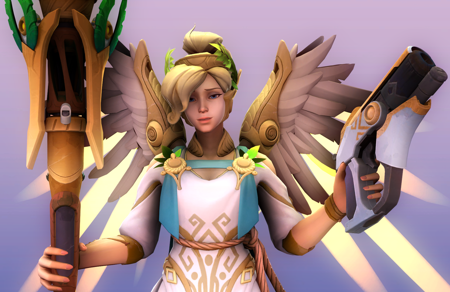 SFMLab • Mercy Victory Skin [Overwatch]