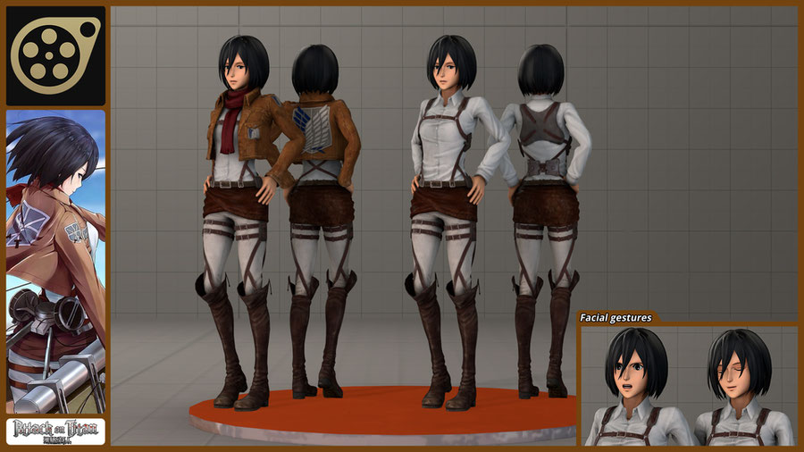 SFMLab • Mikasa Ackerman - Attack On Titan
