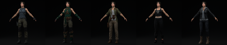 SFMLab • Lara Croft [SOTR/ROTR]