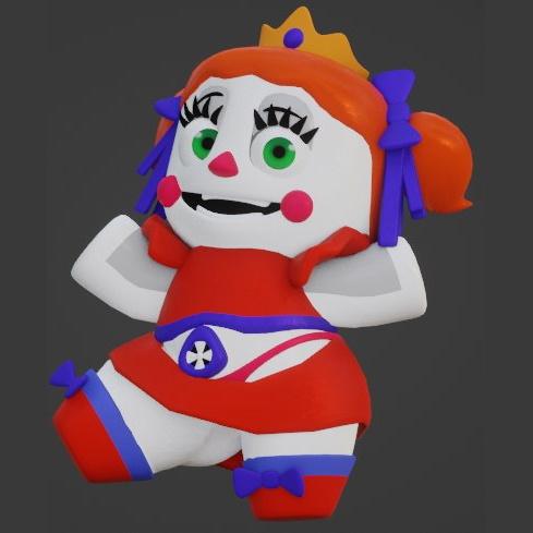 SFMLab • JustAPerson's Circus Queen Plush (FNAF)
