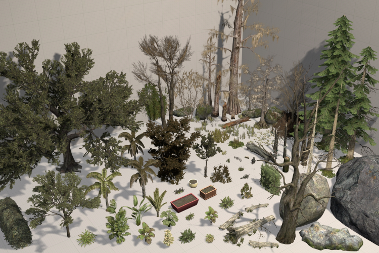 SFMLab • Plants & Rocks