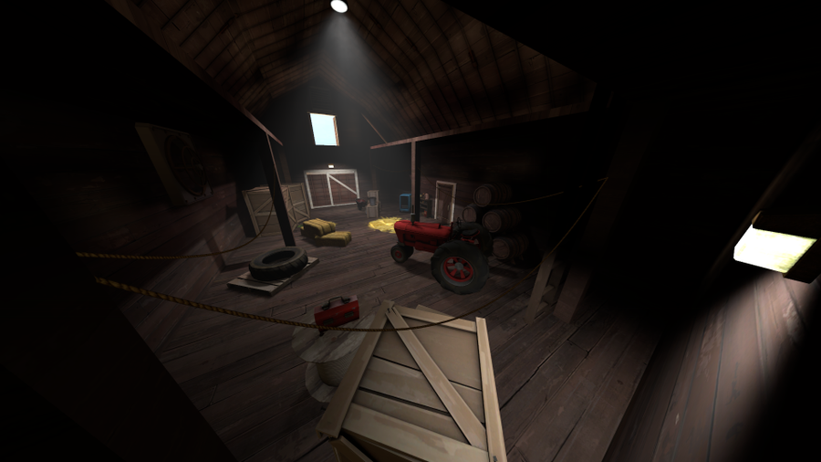 SFMLab • STS's Barn-Interior Map