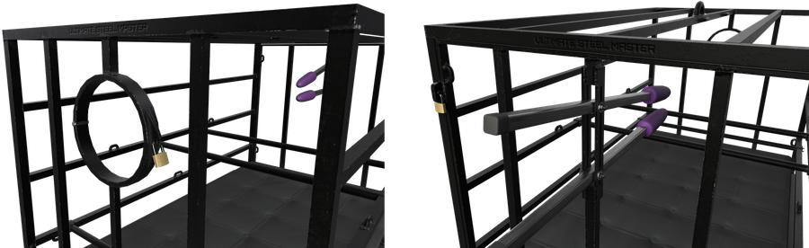 SFMLab • Steel Cage with Hooks and Toys