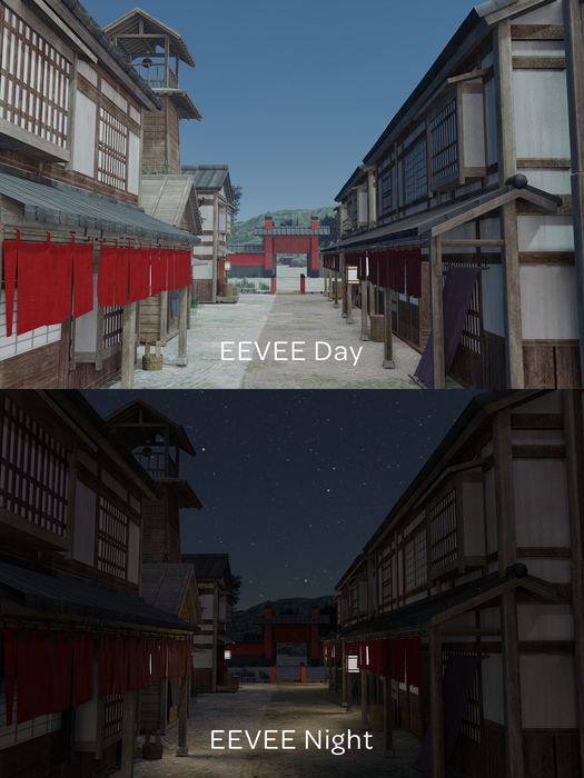 Open3DLab • Nier Re[in]carnation - Village Streets