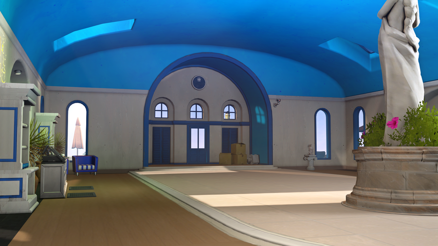 SFMLab • Overwatch - Ilios Spawn PROP PACK