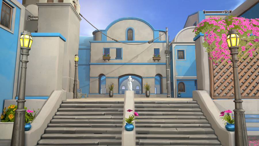 SFMLab • Overwatch - Ilios Spawn PROP PACK