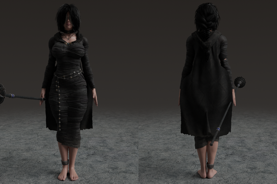 SmutBase • Maiden in Black (Demon Souls)