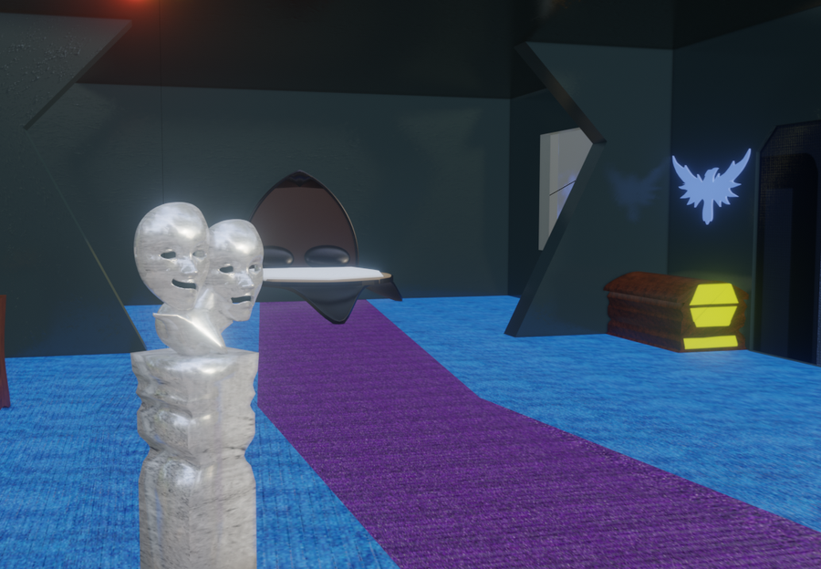 Open3DLab • raven's room(teen titan)