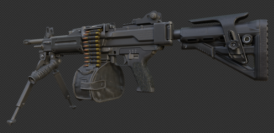 Open3DLab • MW2 2022 Weapons asset library