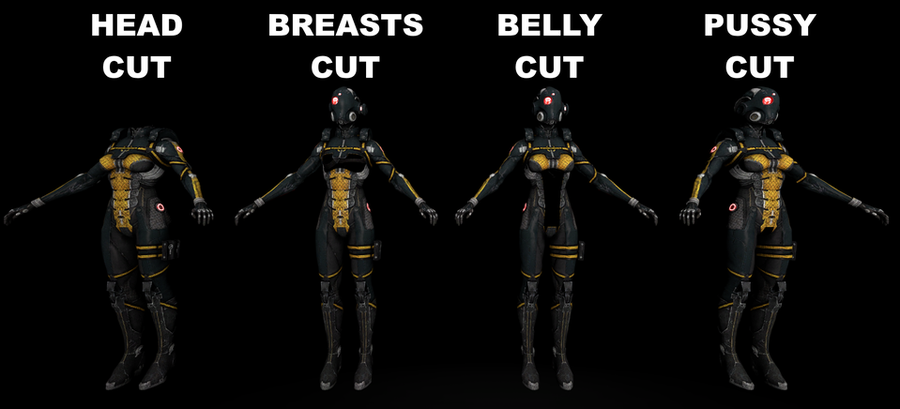 SFMLab • Nemesis (Bodygroup: Cutout line on suit) - Mass Effect