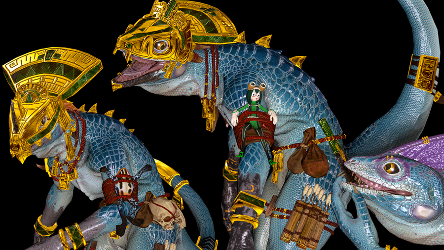 SFMLab • Skinks (Total War: Warhammer 2)