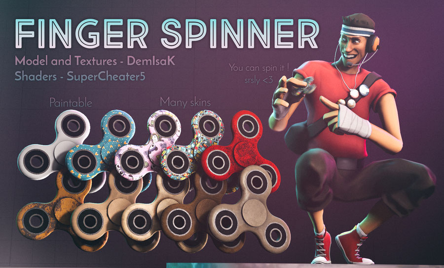 SFMLab • HD Finger Spinner