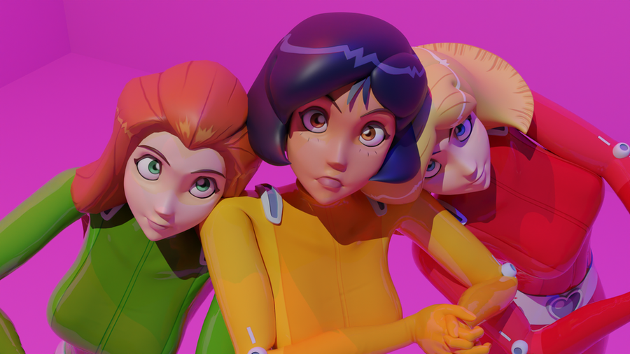 SmutBase • Totally Spies (Alex, Clover, & Sam) by Skuddbutt