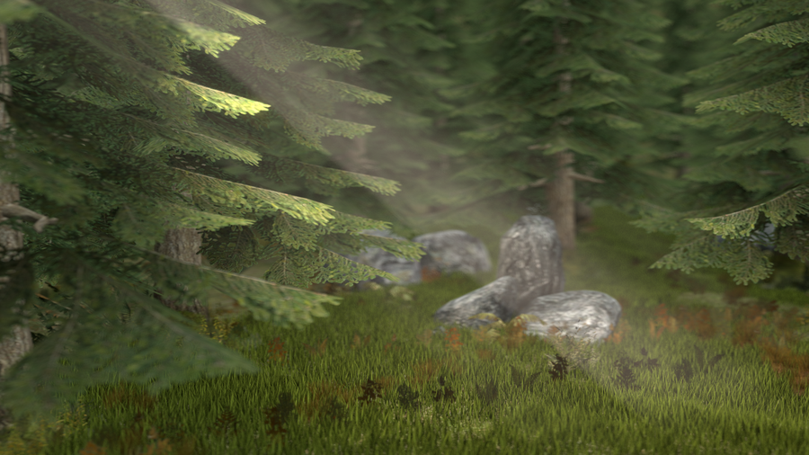 SFMLab • Forest Scene - Map