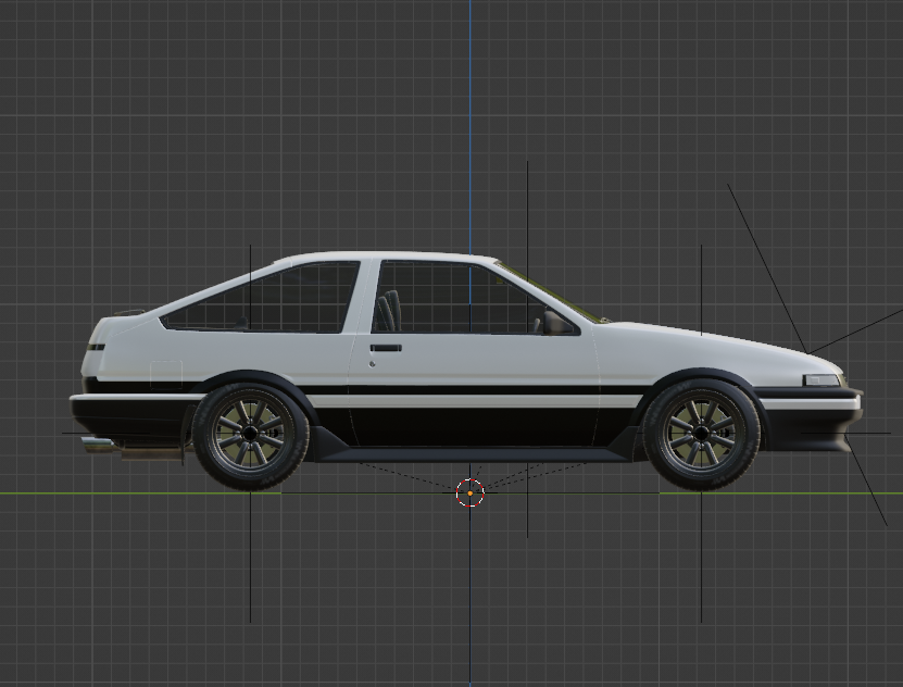 Open3DLab • Toyota AE86 Sprinter Trueno by Martin Trafas
