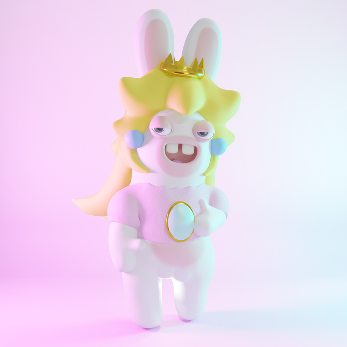 SmutBase • Rabbid Peach - NSFW
