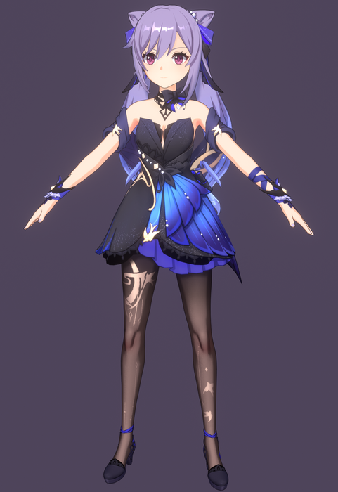 SmutBase • Keqing - Genshin impact