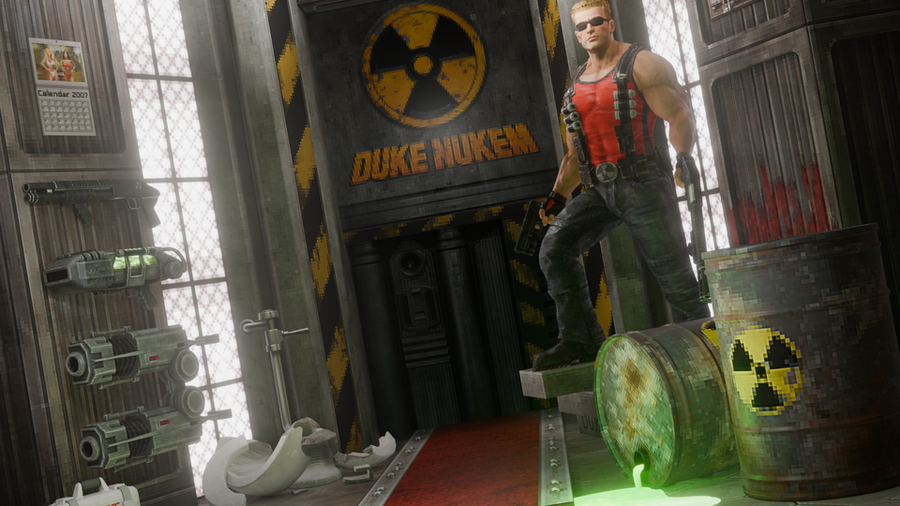 Open3DLab • Pinball M: Duke Nukem Corner