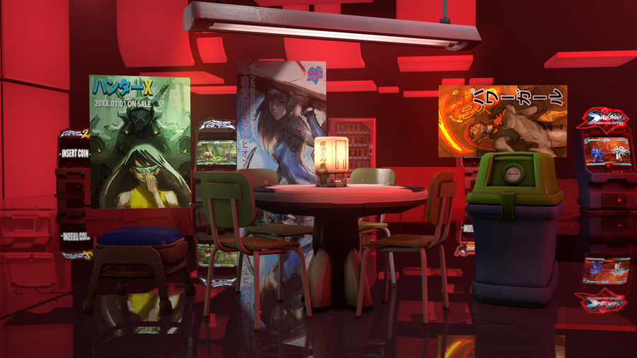 SFMLab • Overwatch - Arcade Props