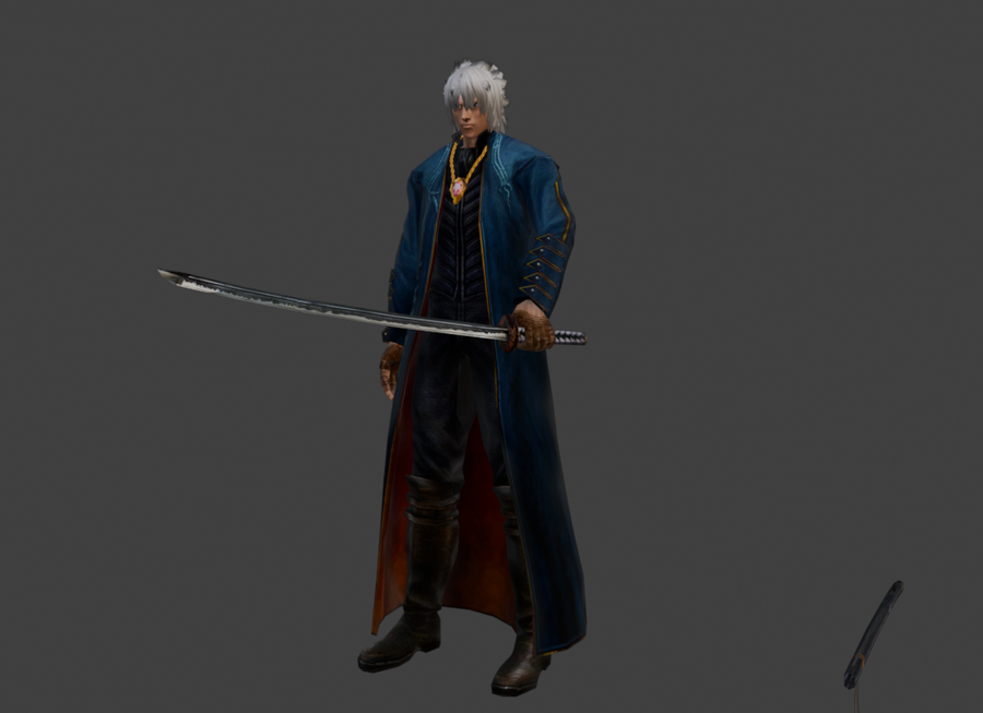 Open3DLab • Vergil (Devil May Cry 3)